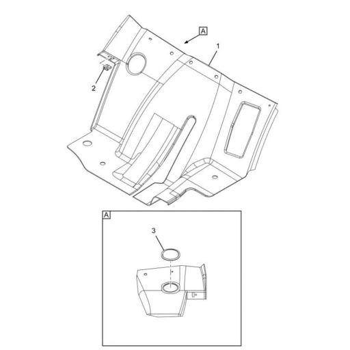 3665215C95 Navistar International | Dashboard Closeout Panel Non-Clutch ...