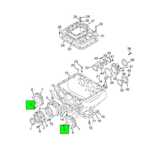 26311R1 Navistar International | Bolt 3/8-16 UNC x 125 in Type 8 PHC ...
