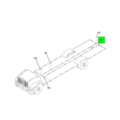 2206810C3 IC Bus | Panel Rear Threshold with Plywood and Alaska ...