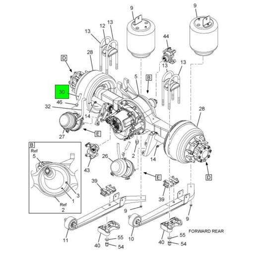 3571901C1 Navistar International | Hose Flexible Air | Source One Parts ...