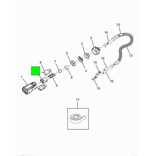 4306533C1 Navistar International | Inner Terminal Housing HVA280 Series ...