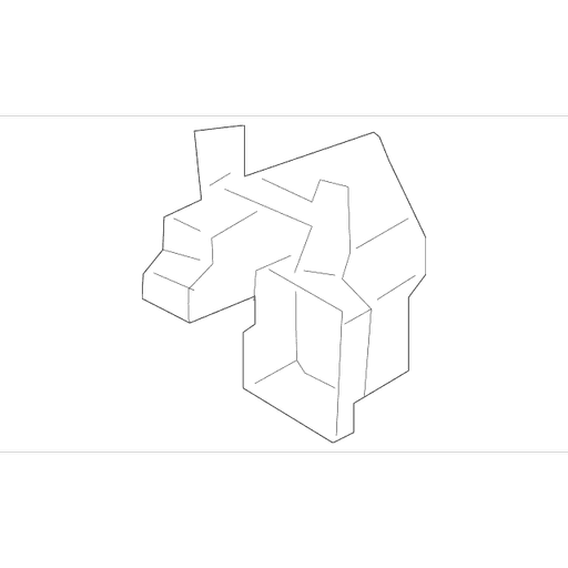 LJ6Z18490B Ford | Instrument Panel Air Duct Vent Louver Hose - Right ...