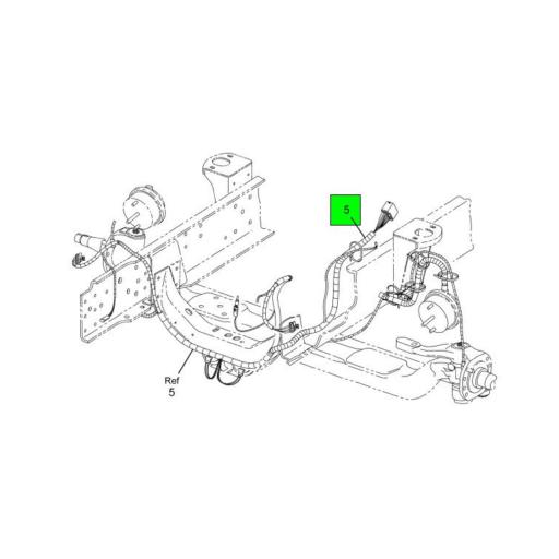 3566492F91 Navistar International | Forward Chassis Harness Single Horn ...