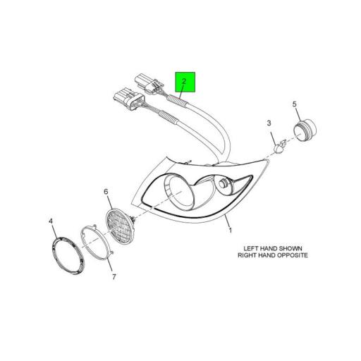 2589892C93 Navistar International | Hold-Down Harness Part of Hold-Down ...
