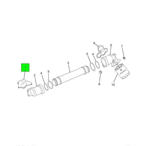 1804378C2 Navistar International | One-Piece Oil Pan Gasket | Source ...