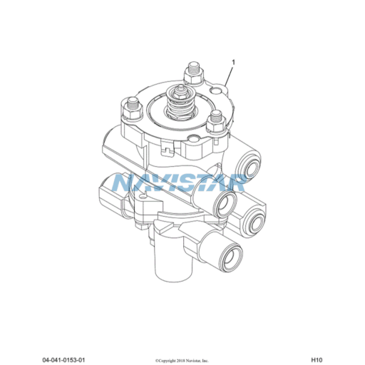 BX289335 Navistar International | Major DCM Brake Valve Repair Kit ...