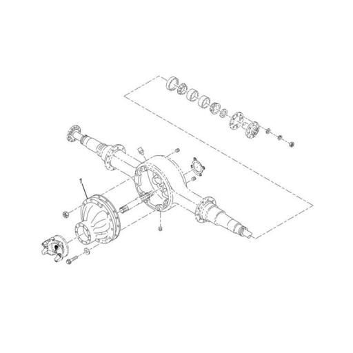 3835901F91 Navistar International | AXLE FRONT | Source One Parts Center