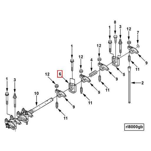 4944187 Cummins | Rocker Lever Support | Source One Parts Center