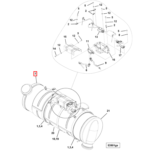 4353310 Cummins | Inlet Catalyst Module | Source One Parts Center