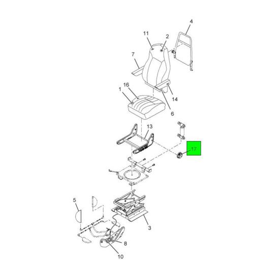 2595135C1 Navistar International | Seat Back Recline Knob | Source One ...
