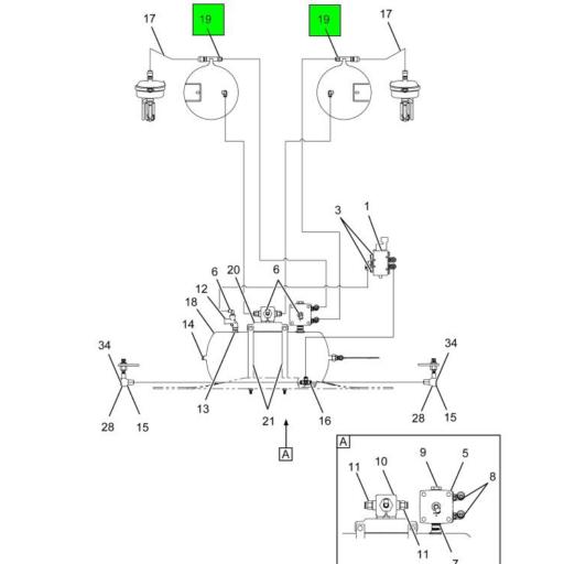 2017501C1 Navistar International | T-Connect Quick-Connect Fitting 3/8 ...