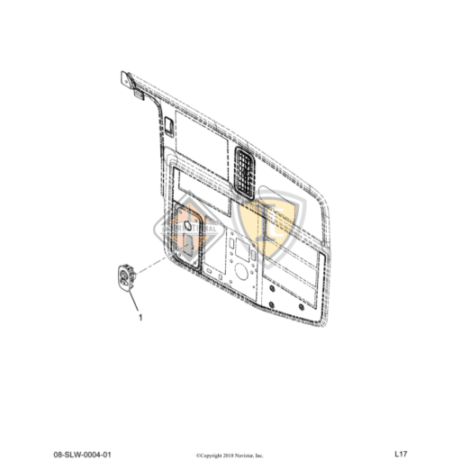 4084846C1 Navistar International | Power Mirror Switch | Source One ...
