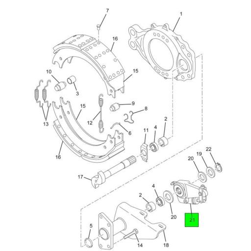 2507557C91 Navistar International | Automatic Brake Slack Adjuster ...