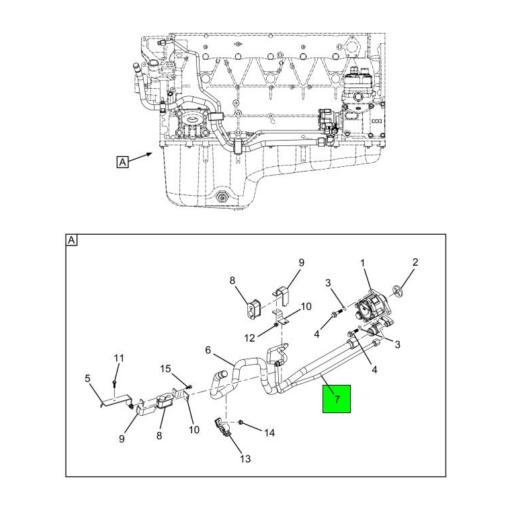 4093767C1 Navistar International | TUBE ASSEMBLY POWER STEERING HIGH ...