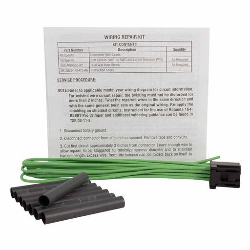 WPT945 Ford | Power Window Switch Connector Wire - Left Front Driver ...