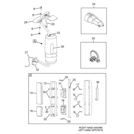 3757560C91 Navistar International | Left-Hand Rear-View Mirror Aero ...