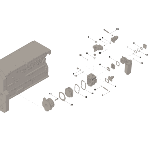 3010240 | Cummins® | Fuel Pump Gasket Set | Source One Parts Center