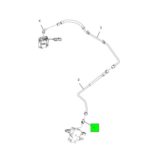 3003250C1 Navistar International | Straight Male Union Without Ring ...