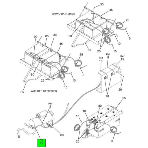3607265C91 Navistar International | Unsealed Electrical Starter Wiring ...