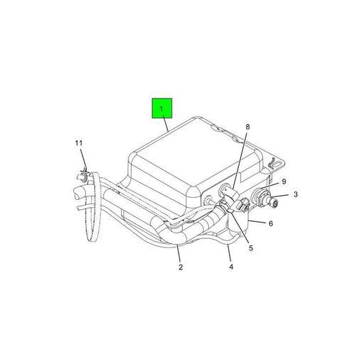 2511955C1 Navistar International | Tank With Washer | Source One Parts ...