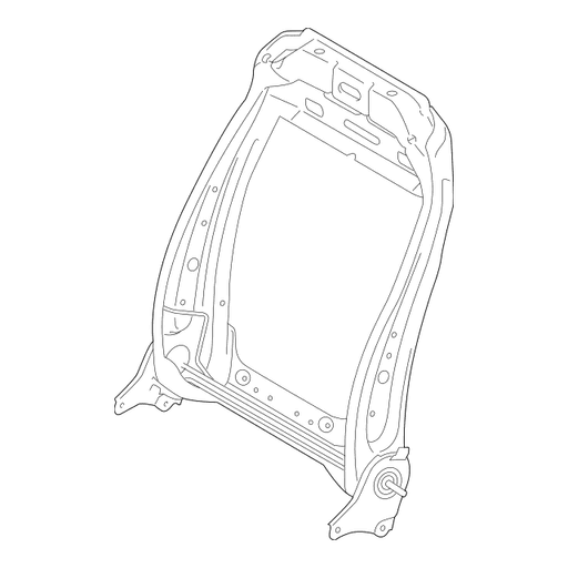 MU5Z5461018R Ford | Seat Back Frame - Right Front | Source One Parts Center