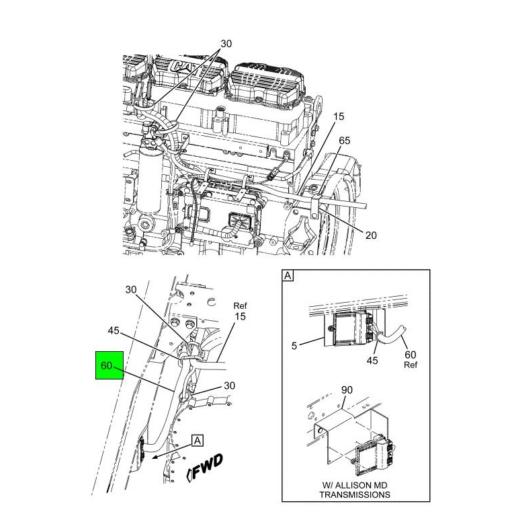 3573224C91 Navistar International | Electrical Transmission Wiring ...