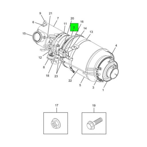 2594129C2 Navistar International | V-Band Flange Gasket | Source One ...