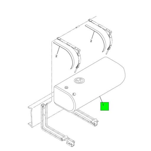 2588178C91 Navistar International | Fuel Tank 100 Gallon | Source One ...
