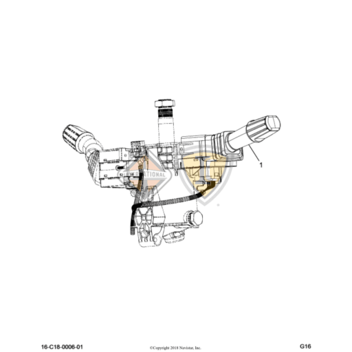 2518036C1 Navistar International | Universal Stalk Shifter Without Low ...