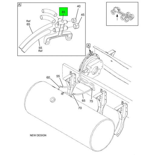 3532273C1 Navistar International | Bracket Fuel Dash Kit | Source One ...