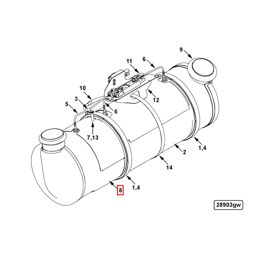 2880498 Cummins | Inlet Catalyst Module | Source One Parts Center