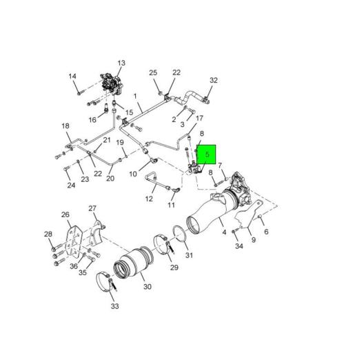 3006107C91 Navistar International | Hydrocarbon Injector Assembly ...