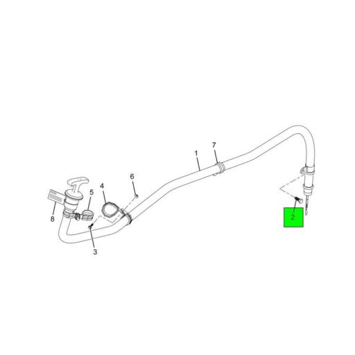 3507222C1 Navistar International | Self-Tapping Fill Tube Screw ...