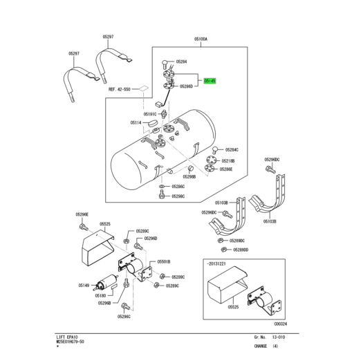 ML222640 Mitsubishi FUSO | Fuel Tank Gauge Unit | Source One Parts Center