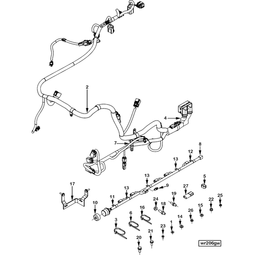 2864502 Cummins | Electronic Control Module Wiring Harness | Source One ...