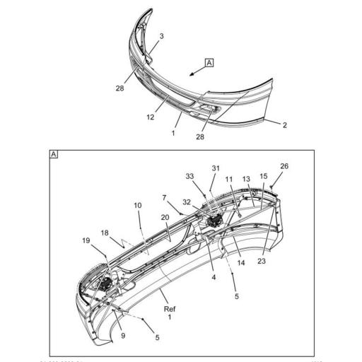 3772818C93 Navistar International | Front Mic Wing and LED Without Seal ...
