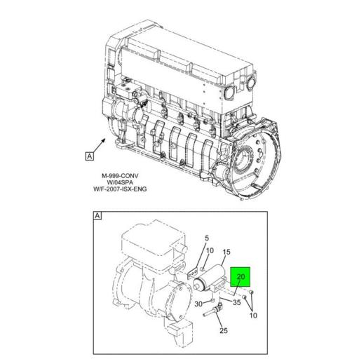 3526063C1 Navistar International | Machine Screw Socket Head Cap M8 x ...
