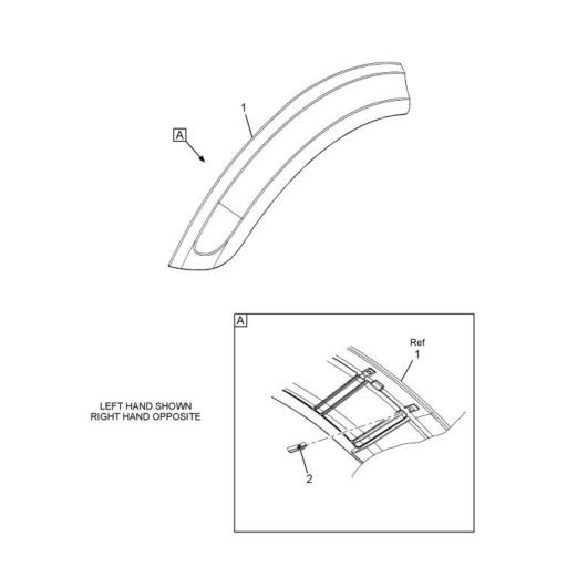 3663696C92 Navistar International | EXTNSIONEXTENSION FRONT W/EX ...