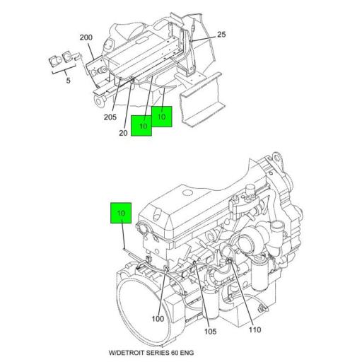 1686485C91 Navistar International | Engine Block Heater Harness ...