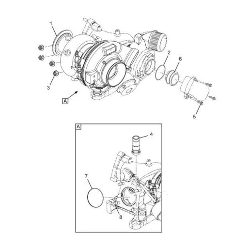 1897459C93 Navistar International | Turbocharger LP Kit | Source One ...
