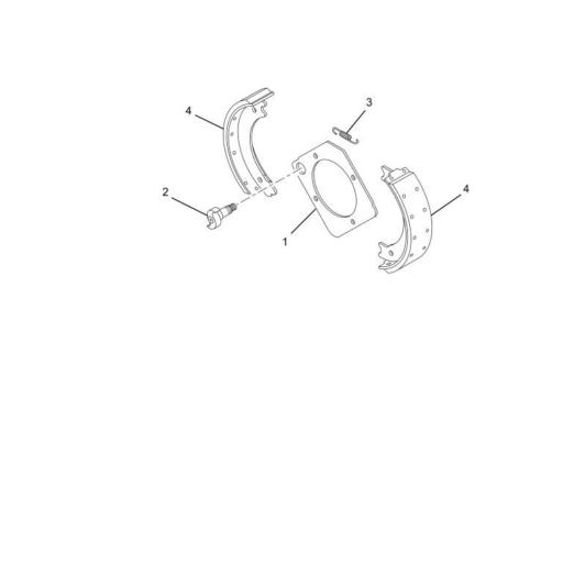 597577C92 Navistar International | Brake Shoe Set | Source One Parts Center