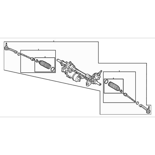 R1MZ3504P Ford | Rack And Pinion Steering Gear Police ST | Source One ...