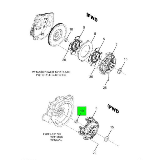 3669086C1 Navistar International | Ball Bearing Clutch Pilot | Source ...