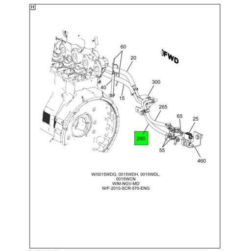 4051388C1 Navistar International | HOSE DEF COOLANT | Source One Parts ...