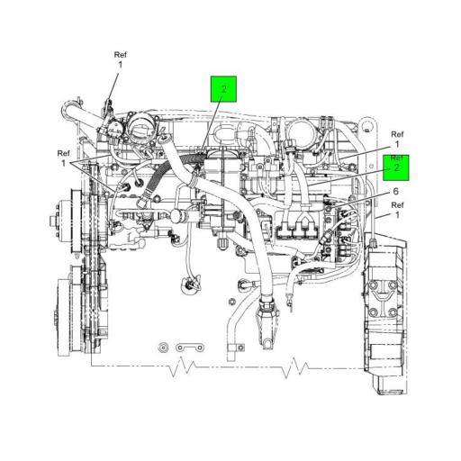 1846154C92 Navistar International | Engine Harness Injector Wiring ...