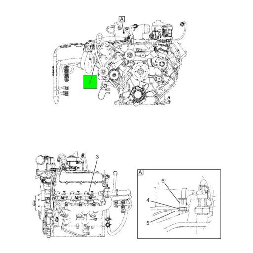 1846245C93 Navistar International | Right Glow Plug Harness Assembly ...
