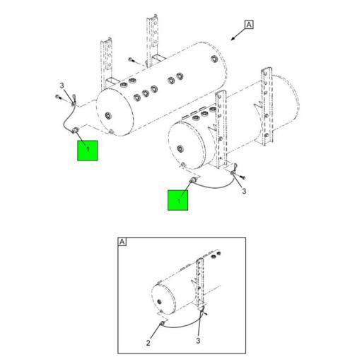 1608764C91 Navistar International | Drain Valve | Source One Parts Center