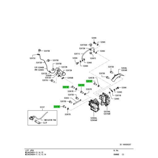 MS106340 Mitsubishi FUSO | Rear Brake Bolt | Source One Parts Center