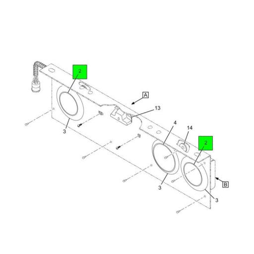 TL44302R Navistar International | Stop Tail and Turn Light - 6-Diode 44 ...