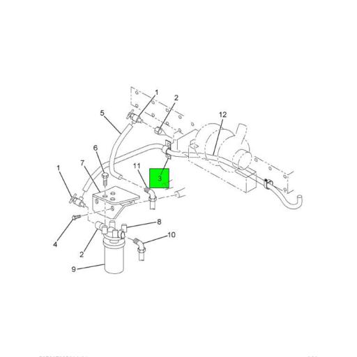 25519R1 Navistar International | Hex Nut Type 8-1/4 in UNC - 100 Pack ...